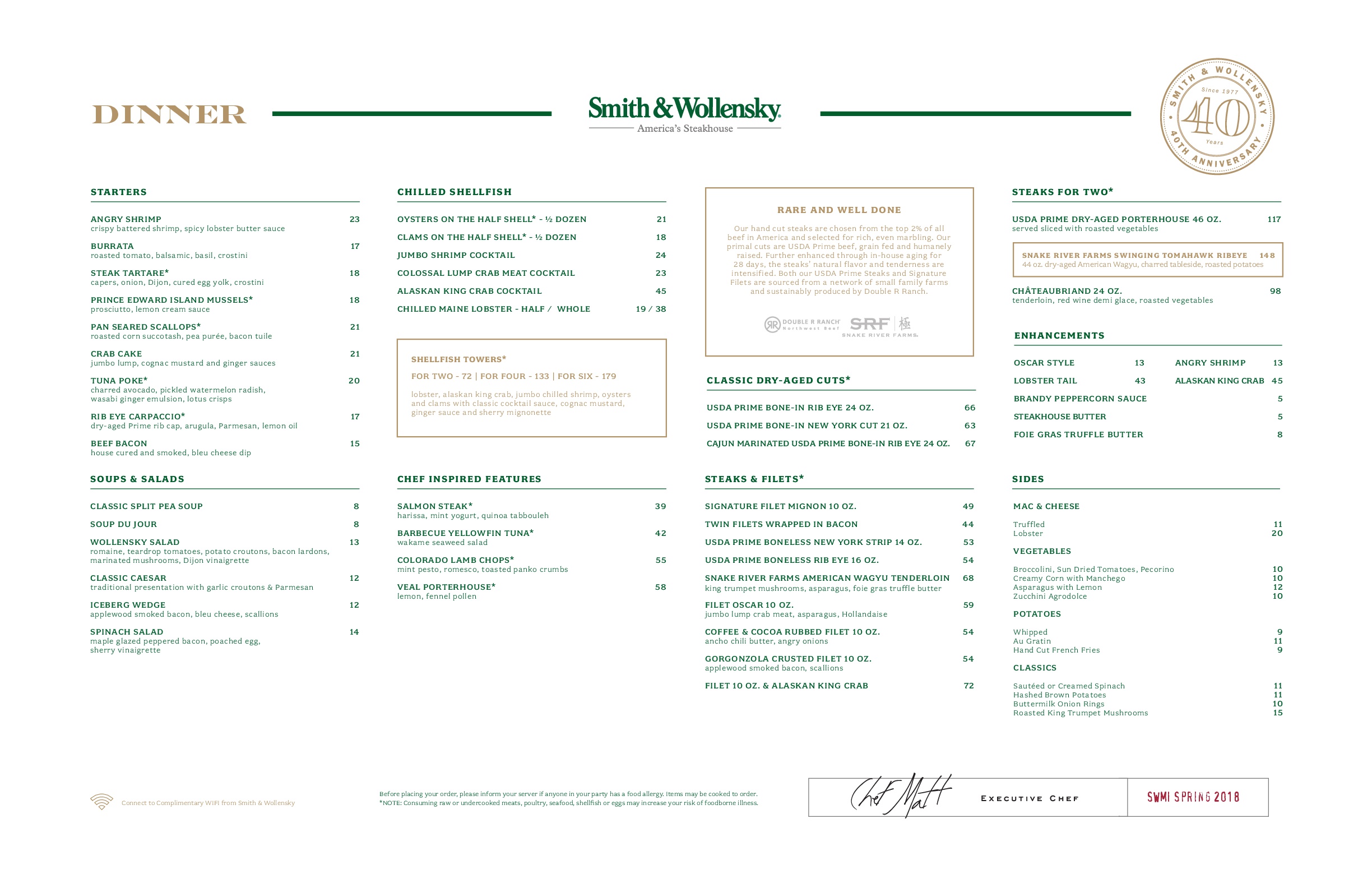 Smith & Wollensky Best Waterfront Restaurant Miami